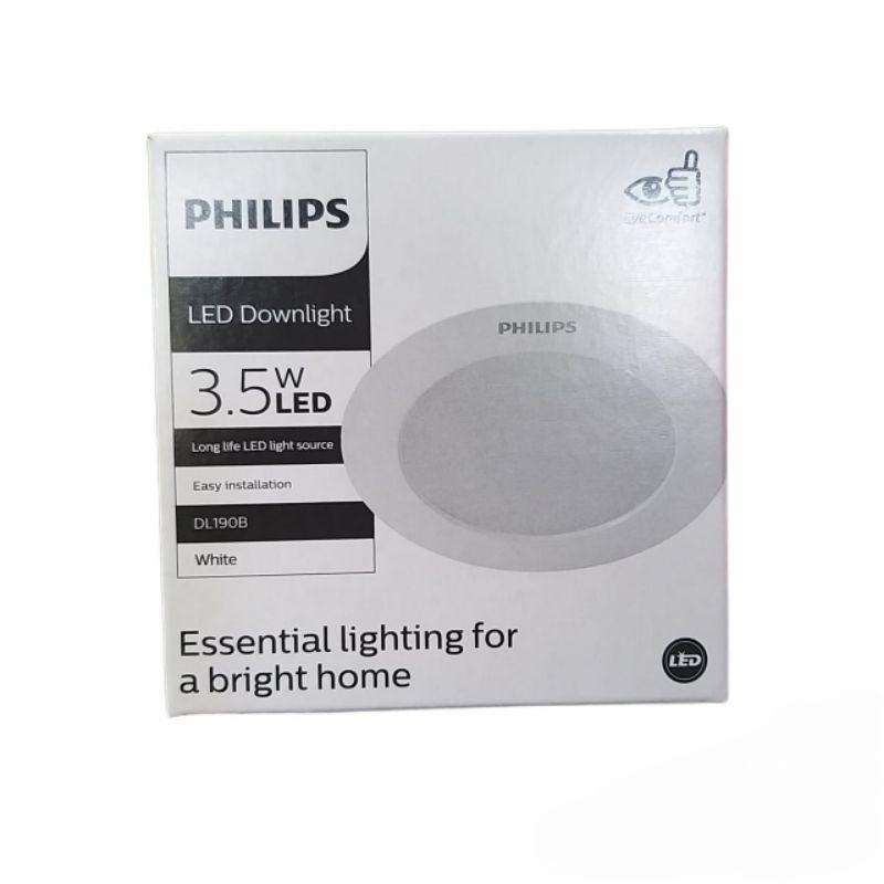 Jual Philips Eridani Dl190b 3.5w 3.5 Watt Led3 Downlight Led D 80mm Di Seller Bl Electric Glodok ...