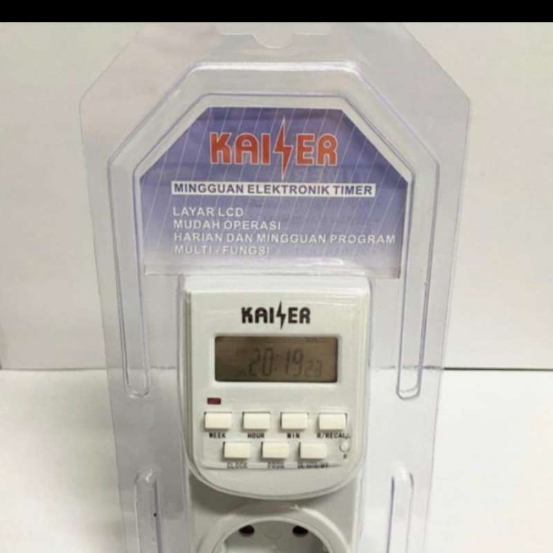 Jual Stop Kontak Timer Digital Kaiser di Seller TB Honey Makmur ...