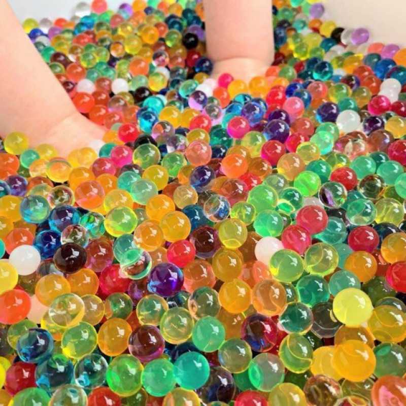 Jual WATER BEADS MAINAN MONTESSORI SENSORY / MAINAN ANAK / HIDROGEL ...
