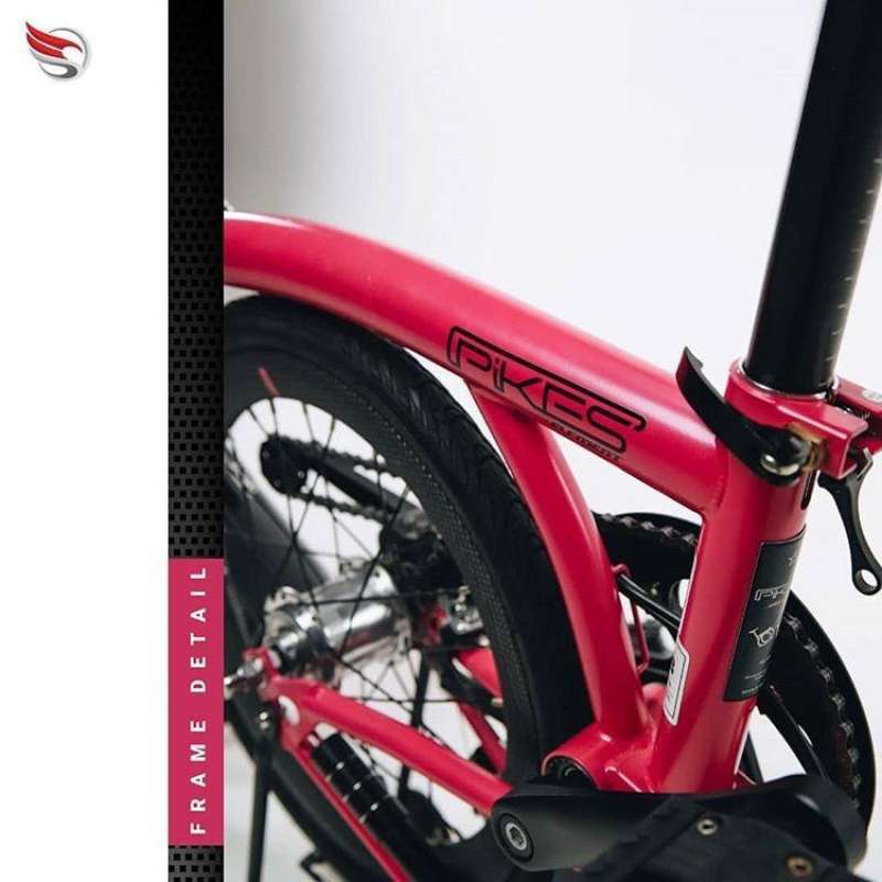 Jual Sepeda Lipat Pikes Gen 2 Special Edition Pevita Pearce Di Seller D ...