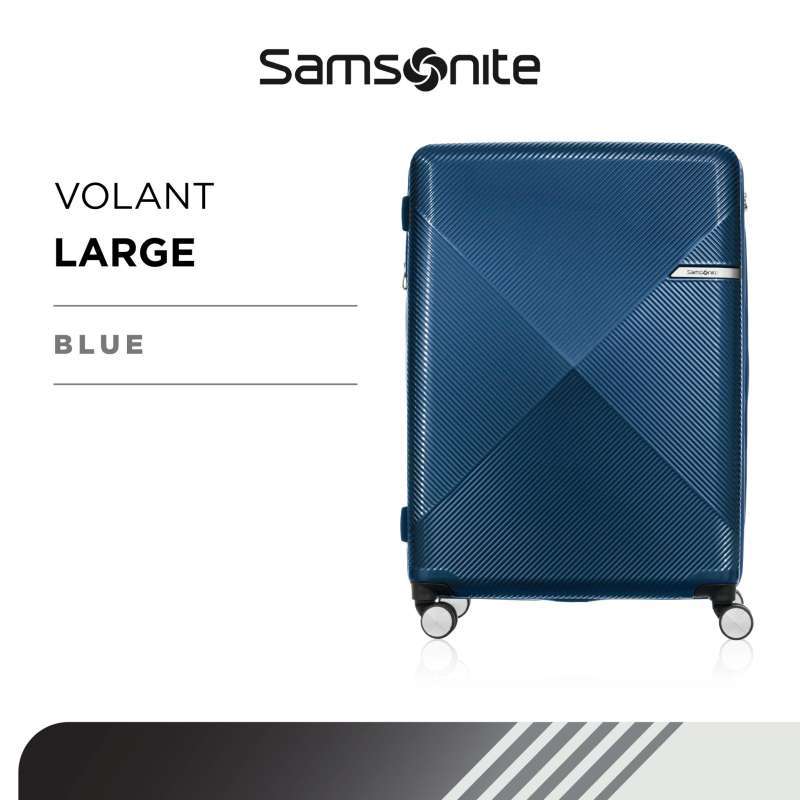 Jual Samsonite Koper Hardcase Volant Large 28 Inch - Blue di Seller ...