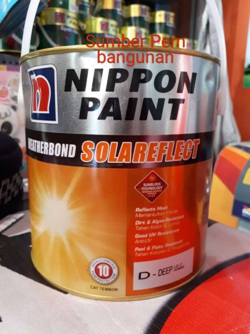 Jual Weatherbond Solareflect Cat Tembok Tinting / Oplos Nippon Paint di ...