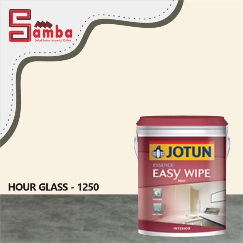 Promo Jotun Hour Glass 1250 Essence Easy Wipe Matt 18 Ltr Diskon 15% di ...