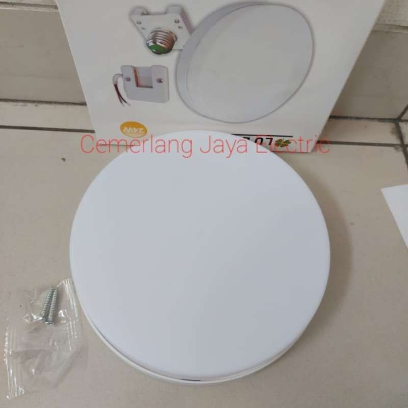 Jual Lampu Plafon Baret Led Bulat 24W 220V Cahaya Putih,6500K di Seller ...