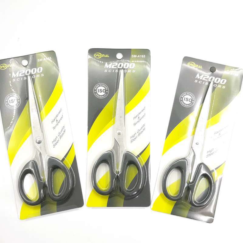 Jual Gunting M2000 ukuran sedang SM A165 hitam di Seller AD Sukses ...