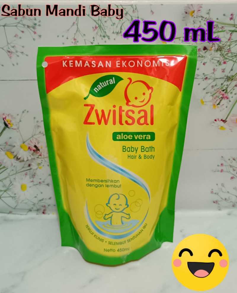 Promo Refill Zwitsal Baby Bath Hair And Body Sabun Mandi Bayi Natural ...