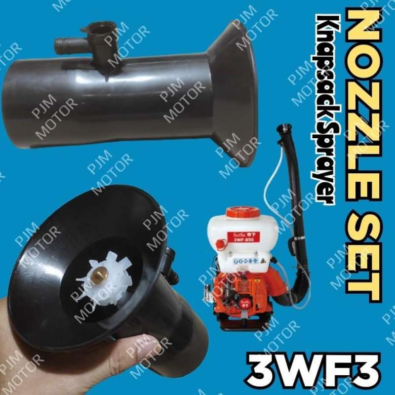 Jual 3wf3 Nozzle Komplit Nozle Panjang Nojel Kipas Tabung Mesin Mist ...
