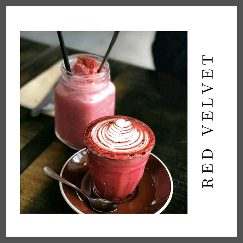 Jual BUBUK MINUMAN RASA RED VELVET 1KG POWDER DRINKS di Seller Mitra ...
