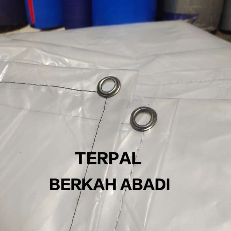 Jual terpal plastik bening transparan ukuran 3x3 tirai tenda DLL. di Seller maju olahraga ...
