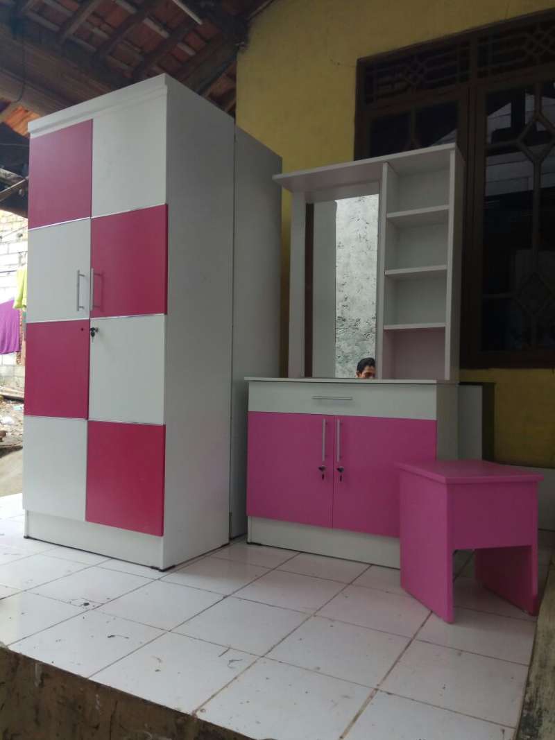 Jual Paket Furniture Set Kamar Tidur Minimalis Murah Dan Hemat Ruangan ...