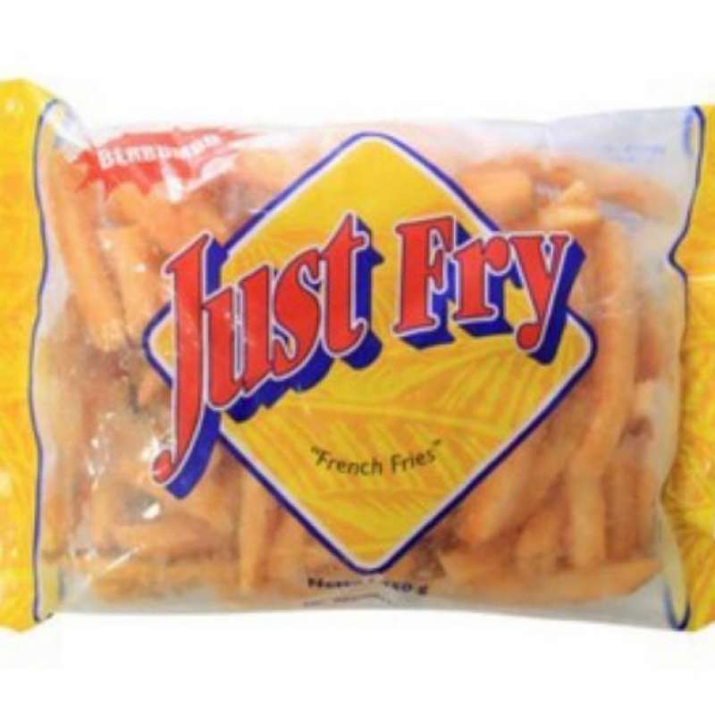 Jual French fries Just fry kentang bumbu 450 gr pak Halal di Seller ...