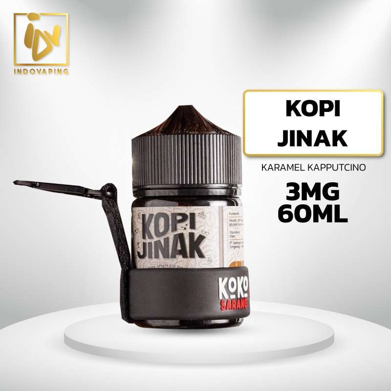 Jual Liquid Vapor Vape - Kopi Jinak Karamel Kapputcino 60ml By ...