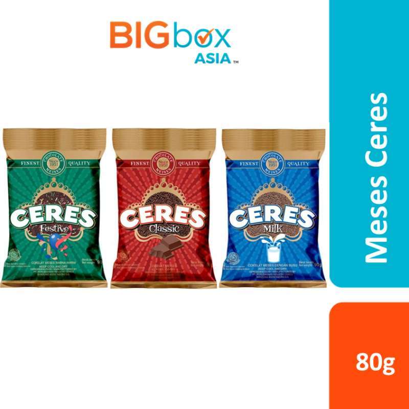 Promo Meses Ceres Hageslag Coklat Butir 80g Diskon 15% di Seller BIGbox ...