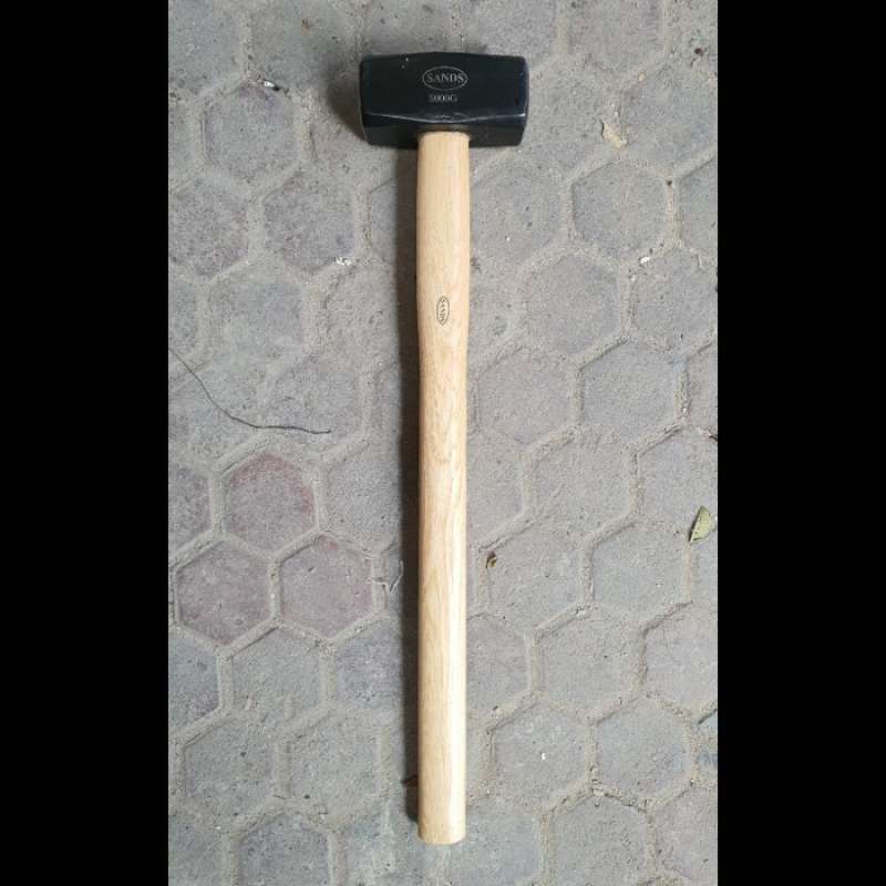 Promo Palu Godam 5Kg 10 Lbs Gagang Kayu Batu Stone Hammer 10Lbs 5 Kg ...