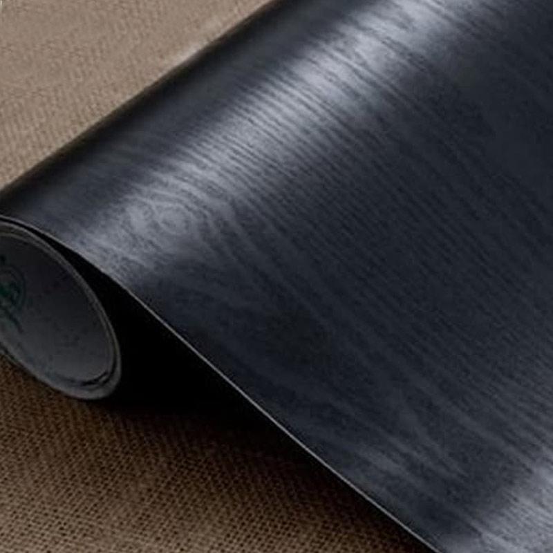 Promo SAMHEZ WPS043 Urat Kayu Hitam Wallpaper Dekorasi Dinding - Black ...