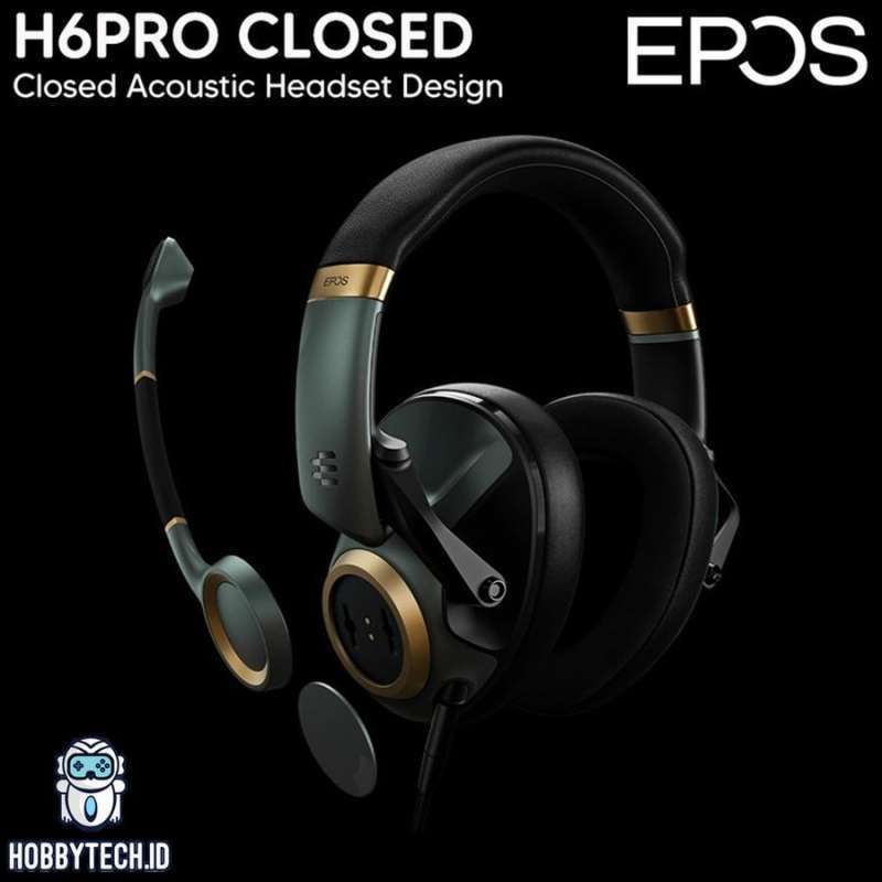Jual EPOS H6 PRO / H6PRO CLOSED Closed Acoustic Gaming Headset di Seller Livingshop21 - Jembatan ...
