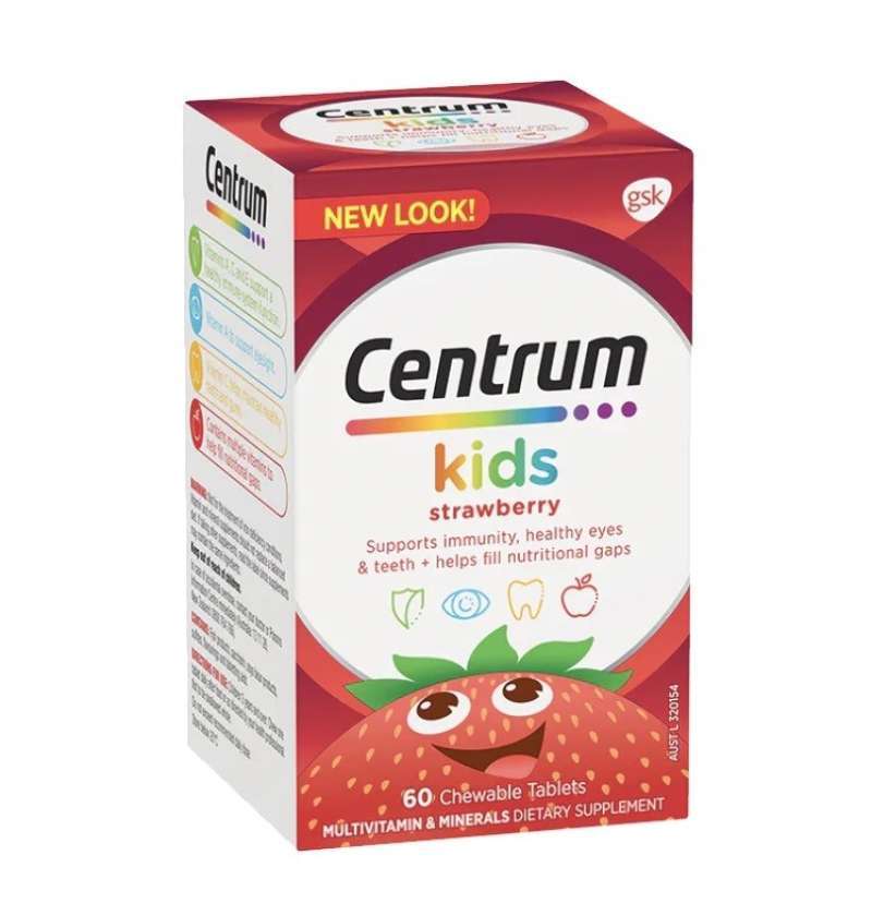 Jual (TERBAIK) Centrum Kids Complete Multivitamin 60 chewable ...