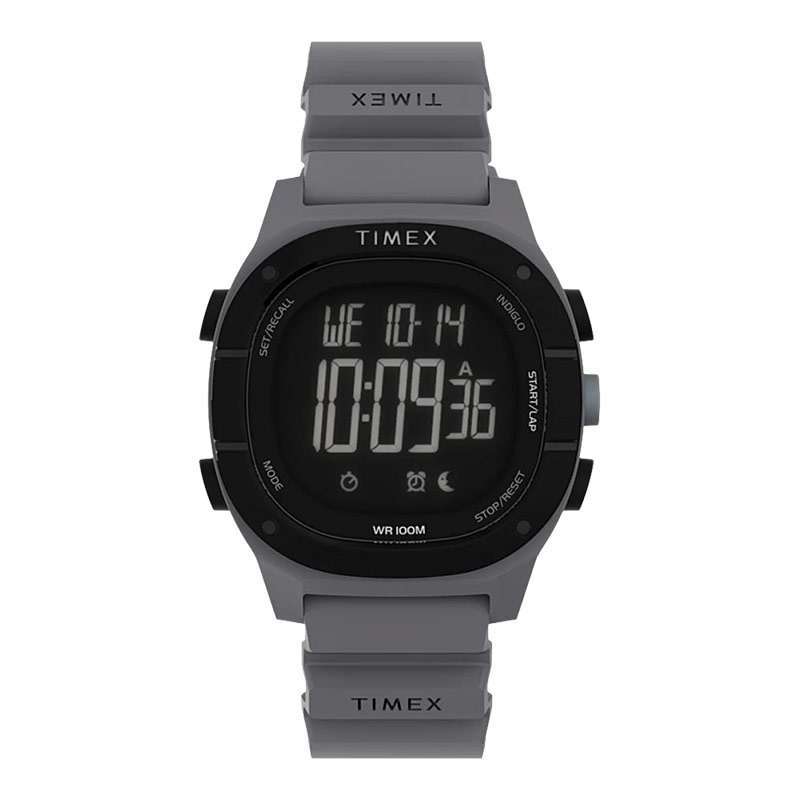 Jual Timex Command Tw5m35300 Digital Dial Urban Grey Resin Strap ...