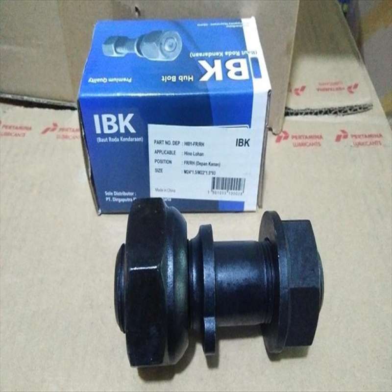 Jual Baut Roda Hub Bolt Truk Hino Lohan JO8C Depan Kanan Kuping 1 IBK ...