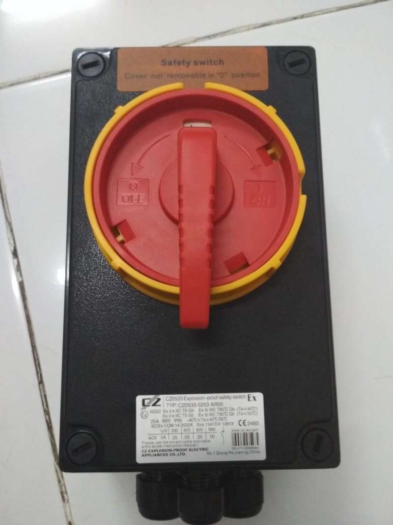 Jual Explosion Proof Safety Switch Full Plastic di Seller MAMI ELECTRIK ...