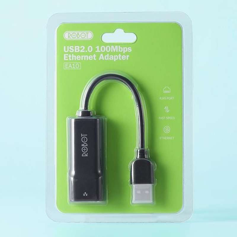 Promo Kabel Converter Usb Lan Robot Ea10 Usb Ethernet Adapter Usb2.0 To ...