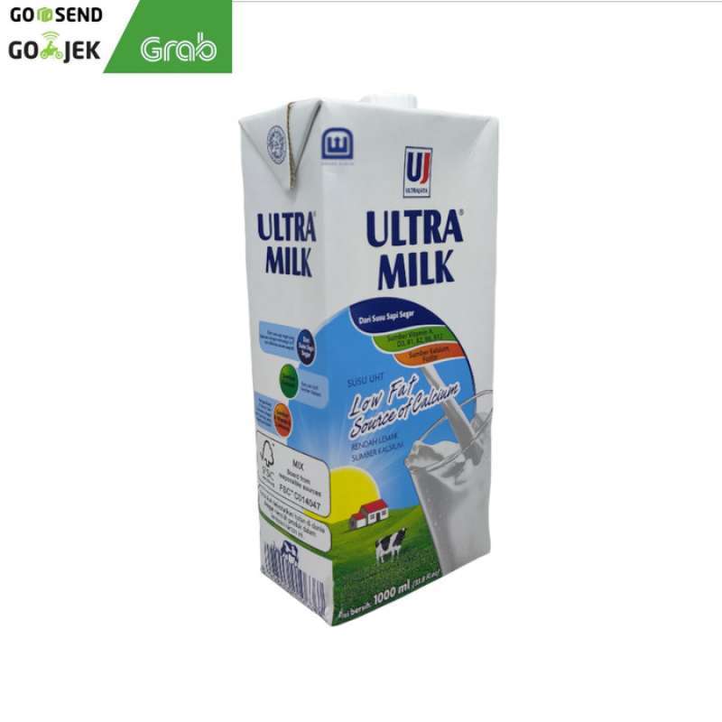 Promo Susu Ultra Lowfat Plain 1000ml Diskon 13% Di Seller Xeichyl Store ...