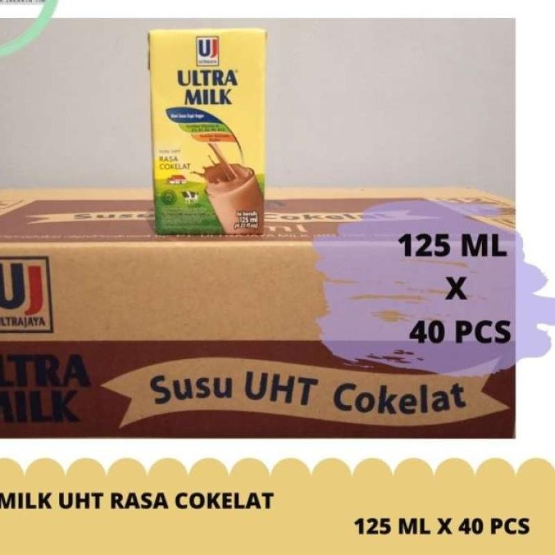 Promo UHT Ultra Milk 125 ml Coklat/Strawberry Diskon 35% di Seller ...