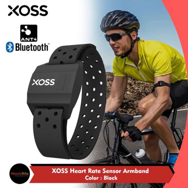 Promo XOSS HRM Arm Band Heart Rate Sensor Denyut Jantung Lengan Hand ...
