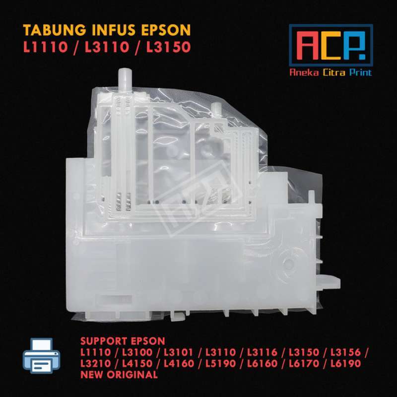Jual Tabung Infus Printer Epson L1110 L3110 L3116 L3150 L3210 L4150 ...