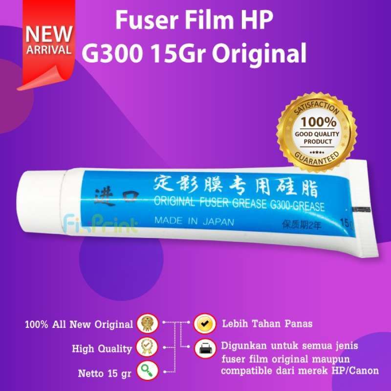 Jual Grease Fuser Fixing Hp G300 Original 50Gr Minyak Pelumas Film 50 ...