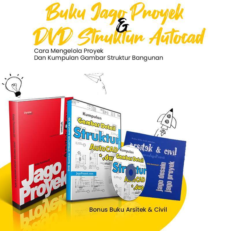Jual Buku Jago Proyek Arsitek Dan Sipil Dan Dvd Struktur Di Seller Arsitek Online - Paninggilan ...