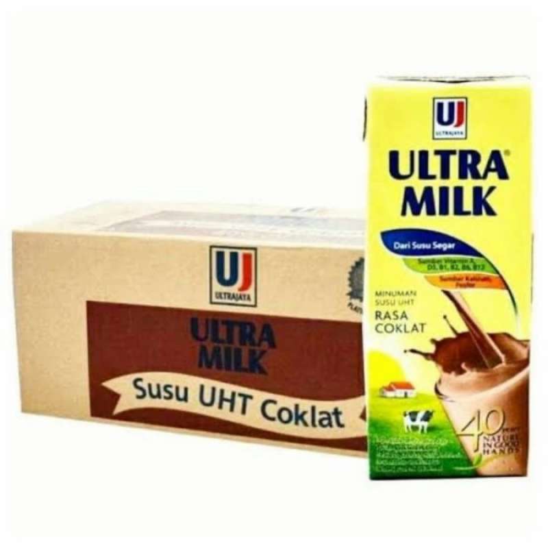 Promo Susu Ultra Uht 200 Ml X 24 Bh Ultra Jaya Milk - Coklat Diskon 10% ...