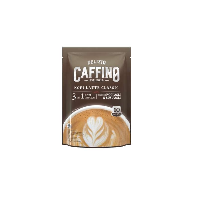 Promo Caffino 3in1 Kopi Instan Kopi Latte Classic Pouch [20 g x 10 ...
