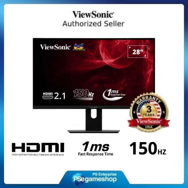 Promo Viewsonic Vx2882-4kp 28” 150hz Uhd Gaming Monitor Diskon 2% Di Seller Ps Enterprise ...