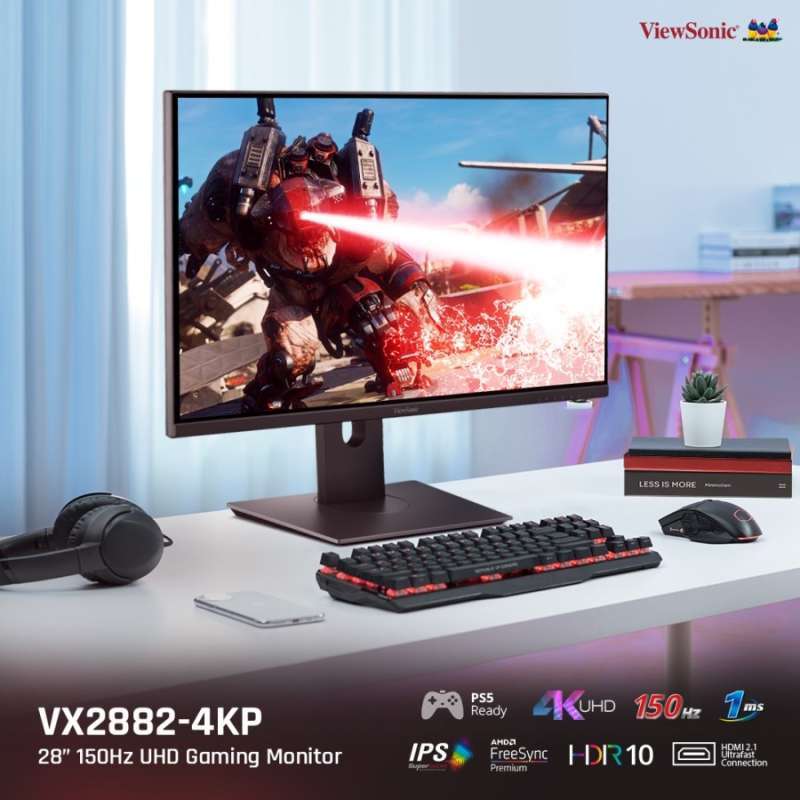 Promo Viewsonic Vx2882-4kp 28” 150hz Uhd Gaming Monitor Diskon 2% Di ...