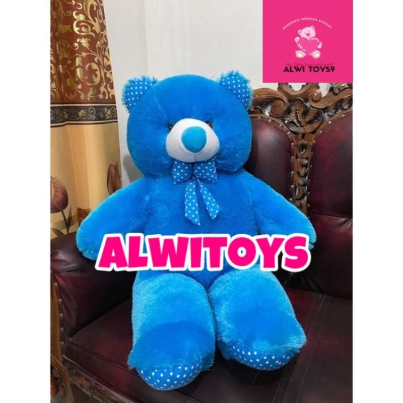 Jual Boneka Beruang Teddy Bear Jumbo Giant Super Gede 1 Meter Sni ...