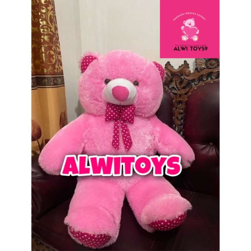 Jual Boneka Beruang Teddy Bear Jumbo Giant Super Gede 1 Meter Sni ...