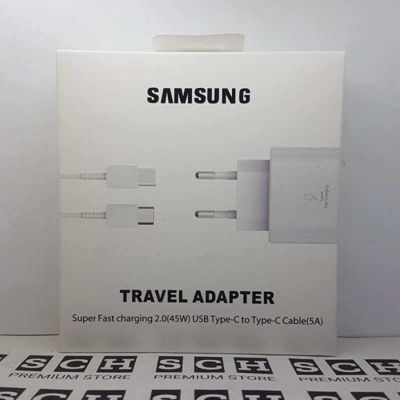 Jual Charger Samsung 45W Original S10 S10+ S10e Smart Fast Charging ...