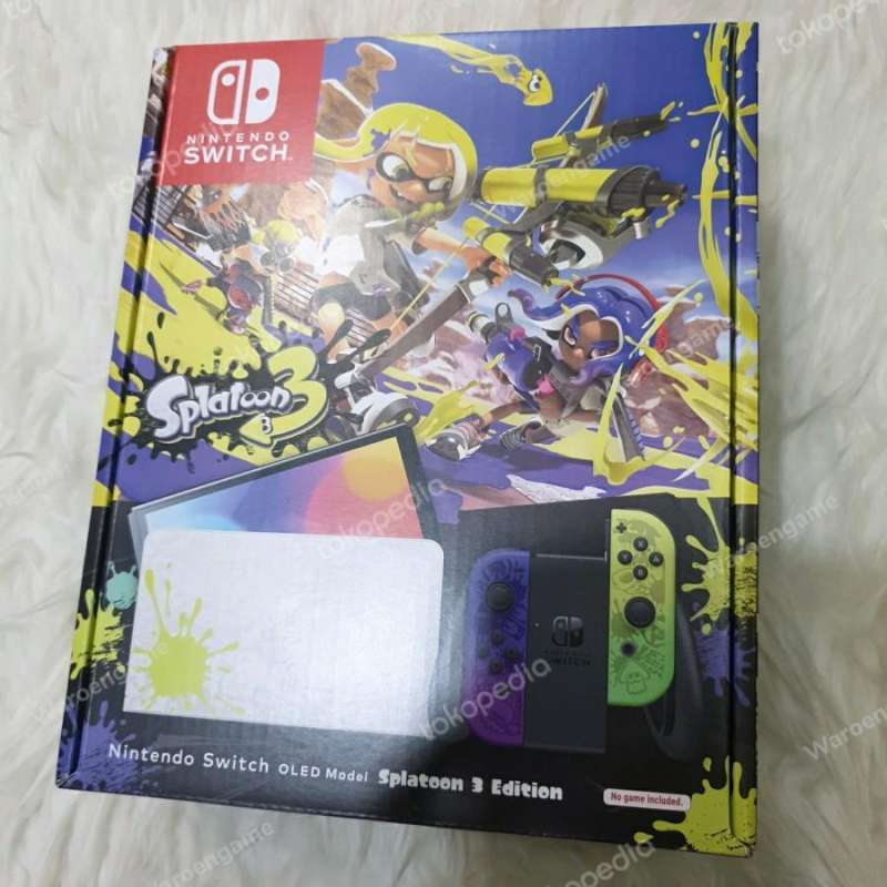 Jual Nintendo Switch OLED Splatoon 3 CFW Dual SPLIT OS INSTANT BOOT ...