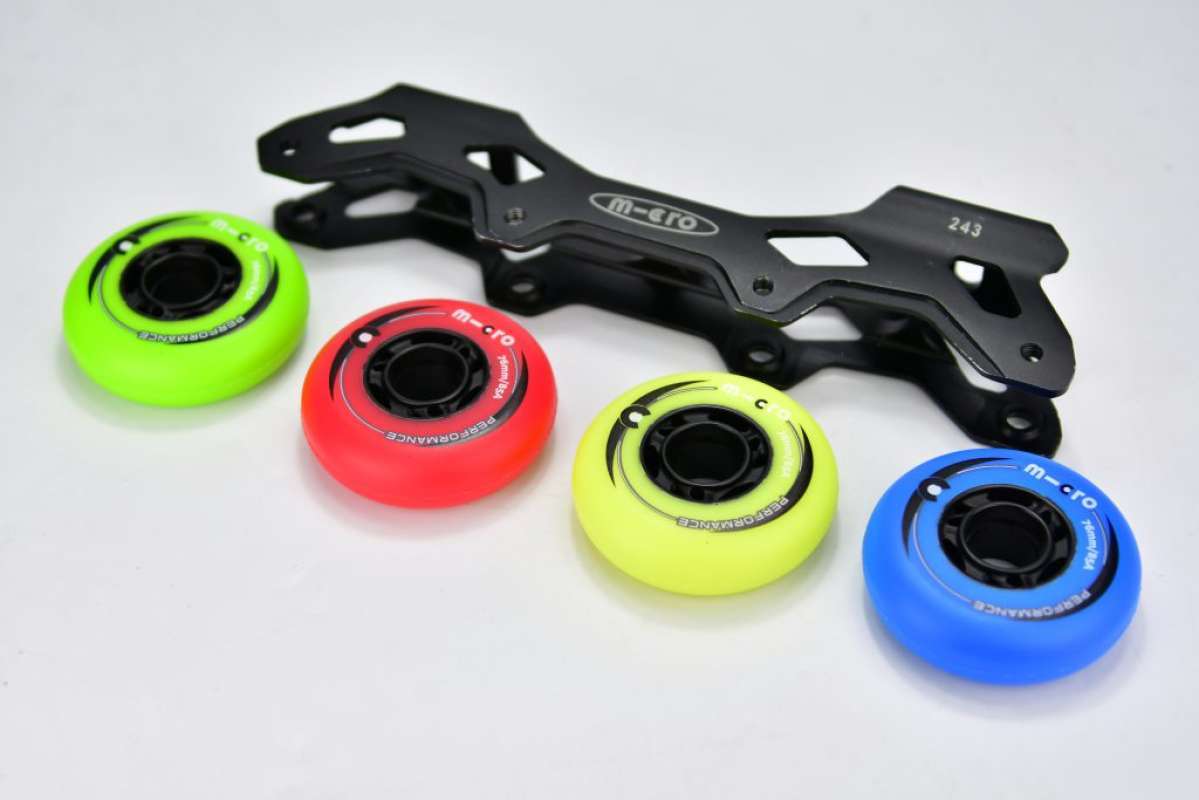 Jual Roda Sepatu Roda Inline Skate Micro Performance Wheels - 76mm ...