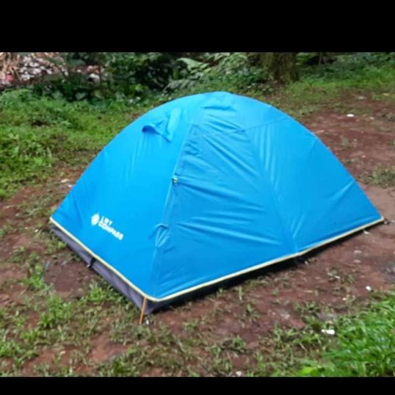 Jual Paket Tenda Camping 2P LWY Compass Alloy dan Footprint SKY Compass ...