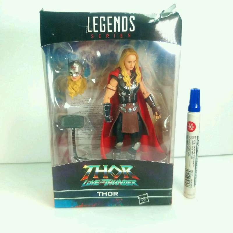 Jual mainan action figure thor love and thunder marvel legends thor ...