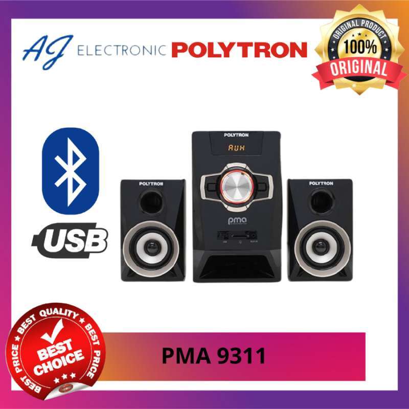 Jual SPEAKER POLYTRON PMA-9311 / PMA9311 , SPEAKER BLUETOOTH di Seller ...