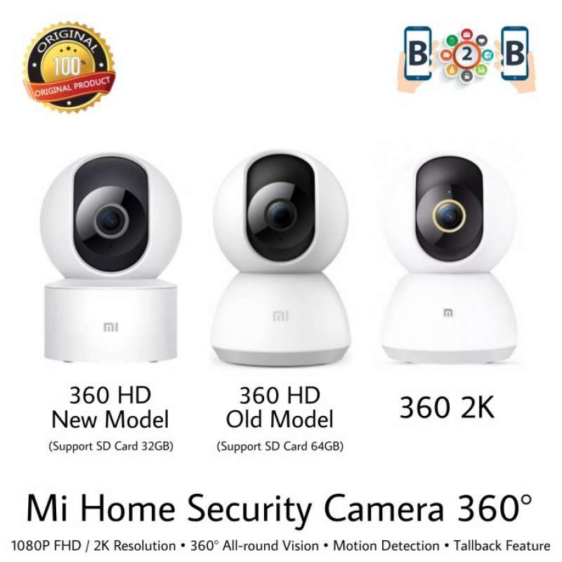 Jual Mi Home Security Camera 360Â° 1080P - Mi CCTV Ip cam Kamera di ...