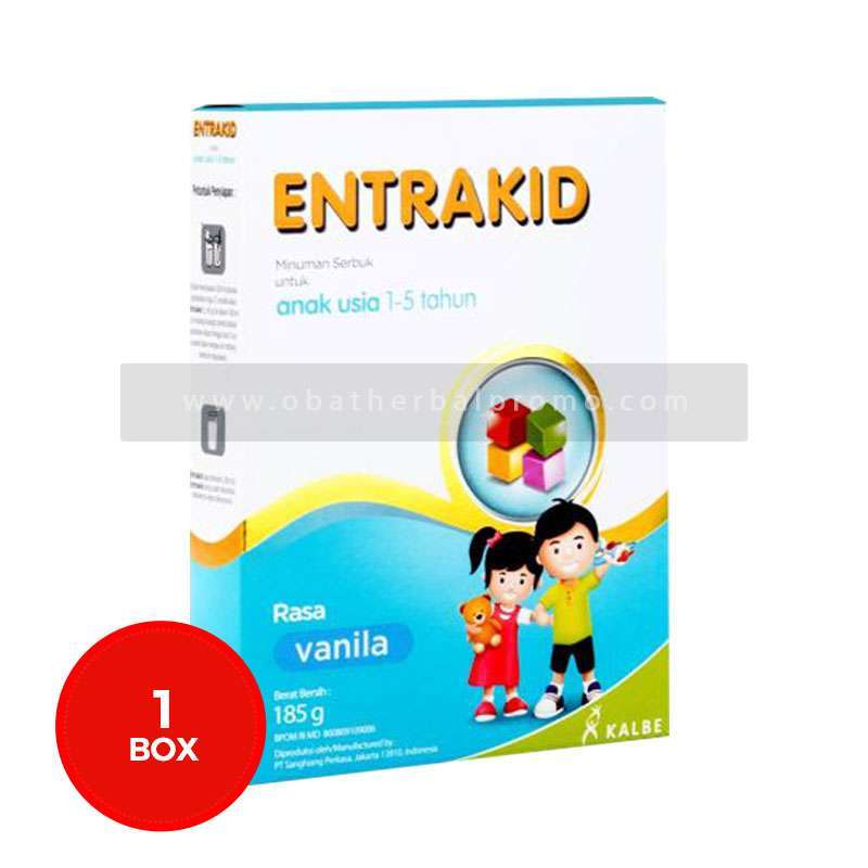 Jual Kalbe Entrakid Vanila 185 gr Susu Penambah Berat Badan Anak di ...