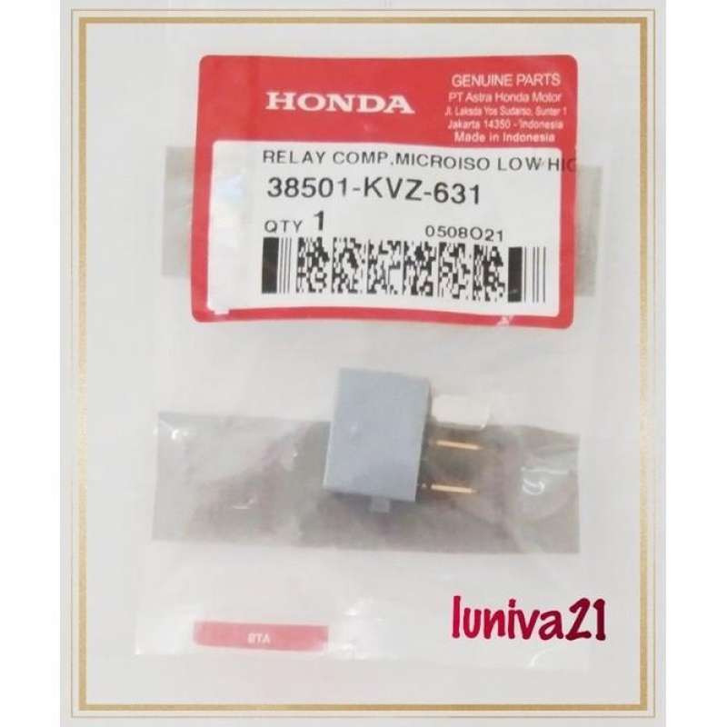 Jual Relay Comp Start Relay Stater 38501-KVZ-631 di Seller Luniva21 ...
