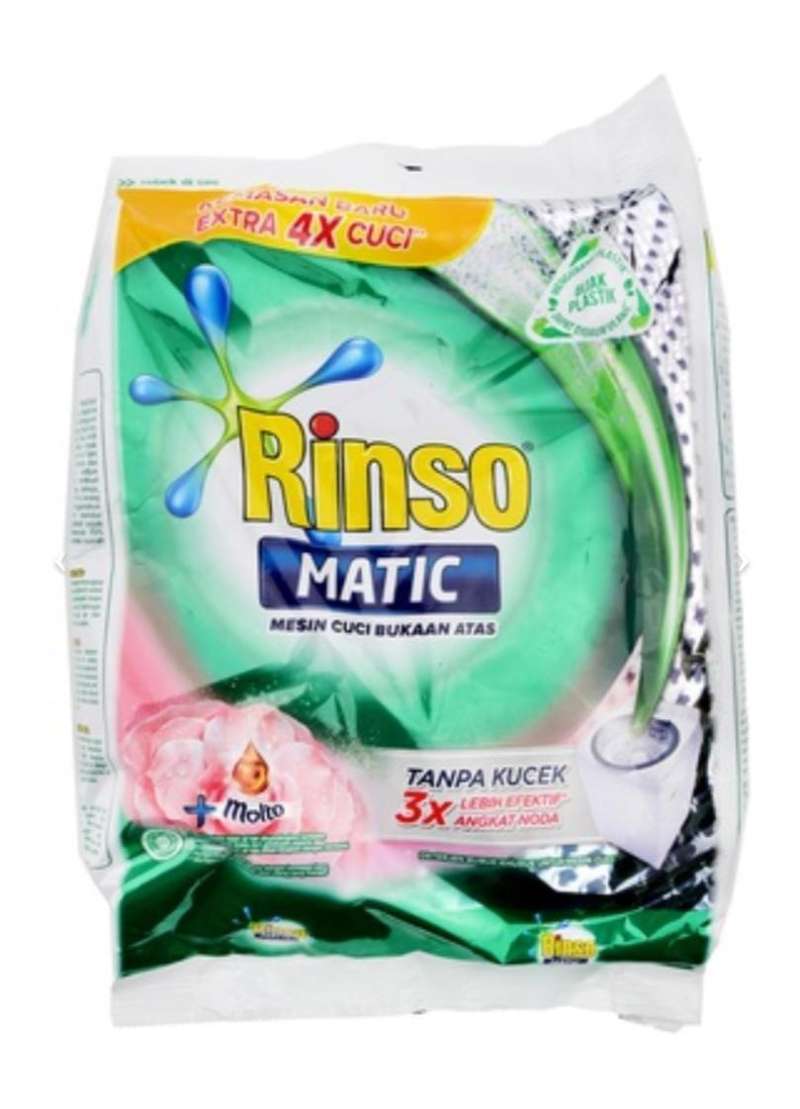 Jual Deterjen Bubuk Rinso Matic 800 Gr Top Load Bukaan Atas Di Seller ...