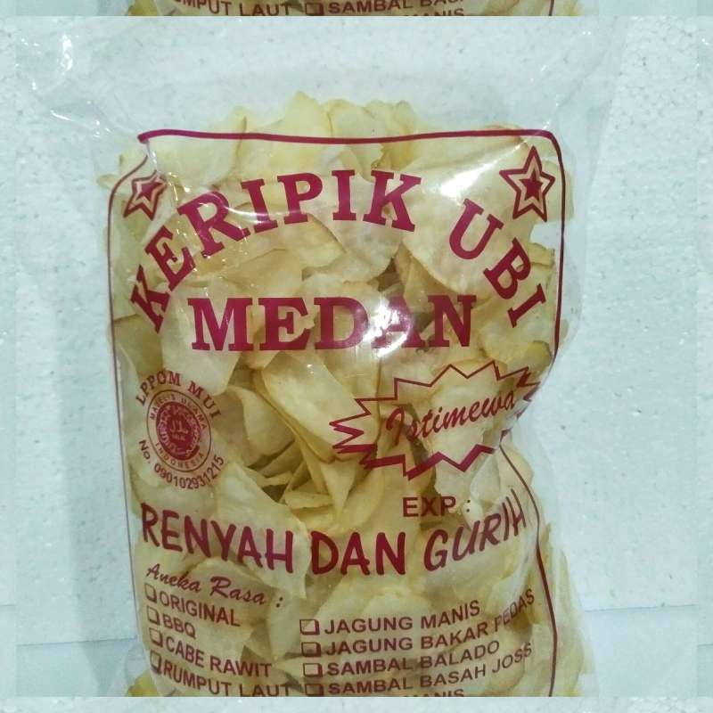 Jual MEDAN KERIPIK UBI ORIGINAL BESAR di Seller VIGO SUPERMARKET ...