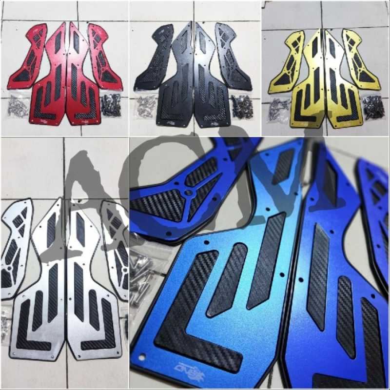 Promo Plat Bordes Pijakan Kaki Cnc Yamaha Nmax 155 New 2020 - Kuning ...