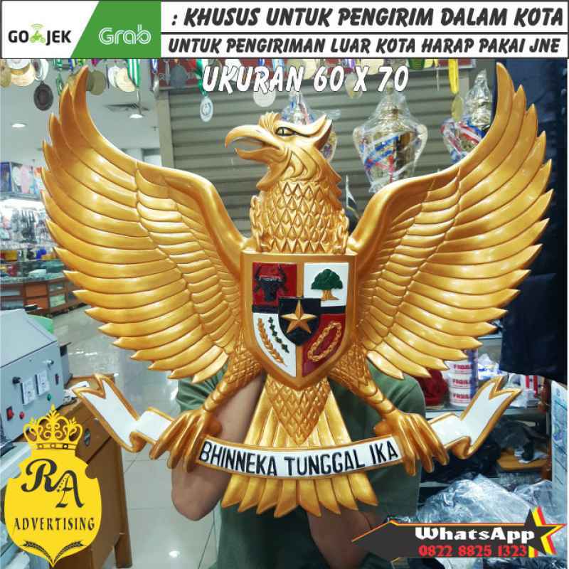 Jual Patung Garuda Pancasila Ukuran 60X70Cm di Seller Myisha Store ...